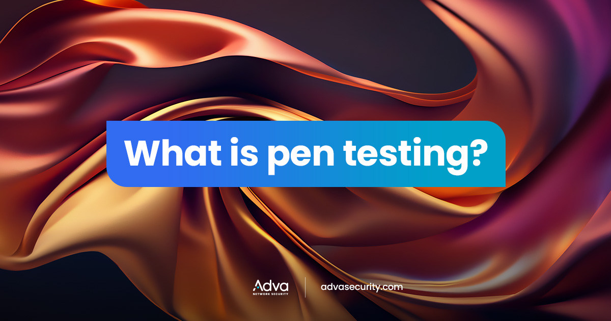 What is pen testing?